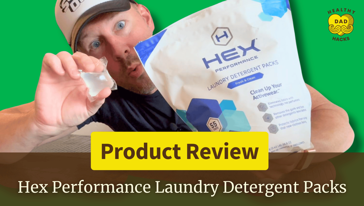 Hex Performance Laundry Detergent Packs: Product review