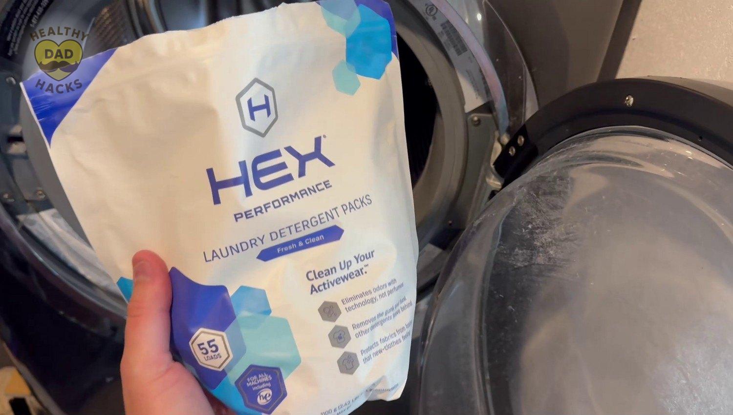 Hex Performance Laundry Detergent Packs: Product review