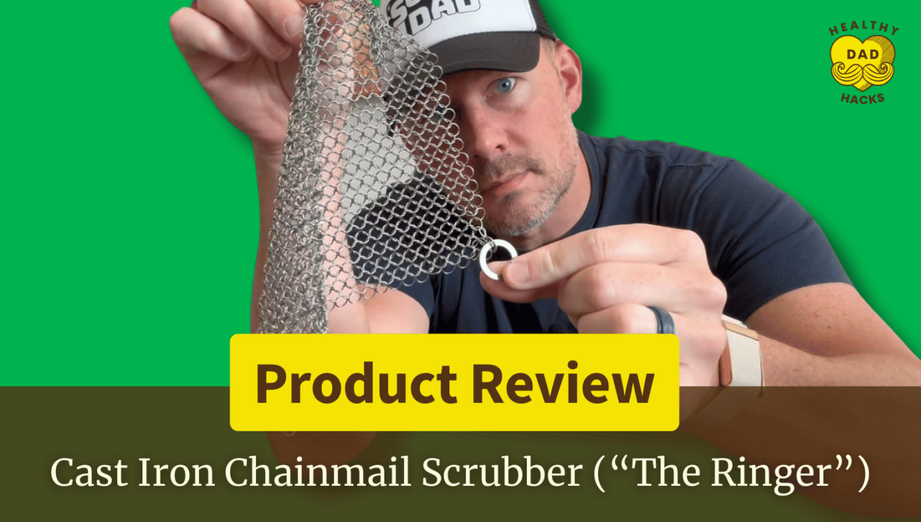 Best Cast Iron Chainmail Scrubber - "The Ringer": Product review