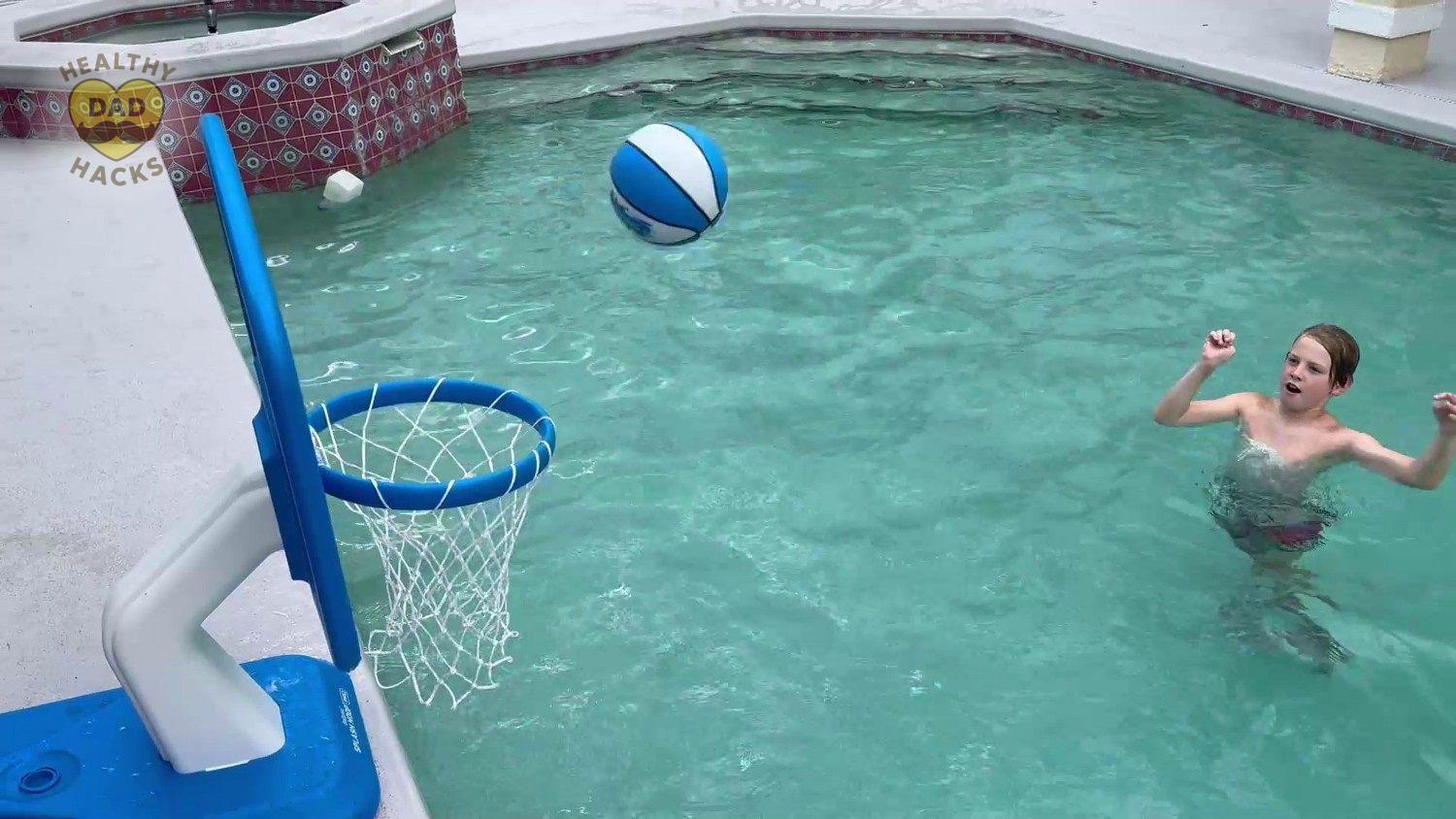 The Best Pool Basketball Hoop? Dad reviews & votes GoSports!